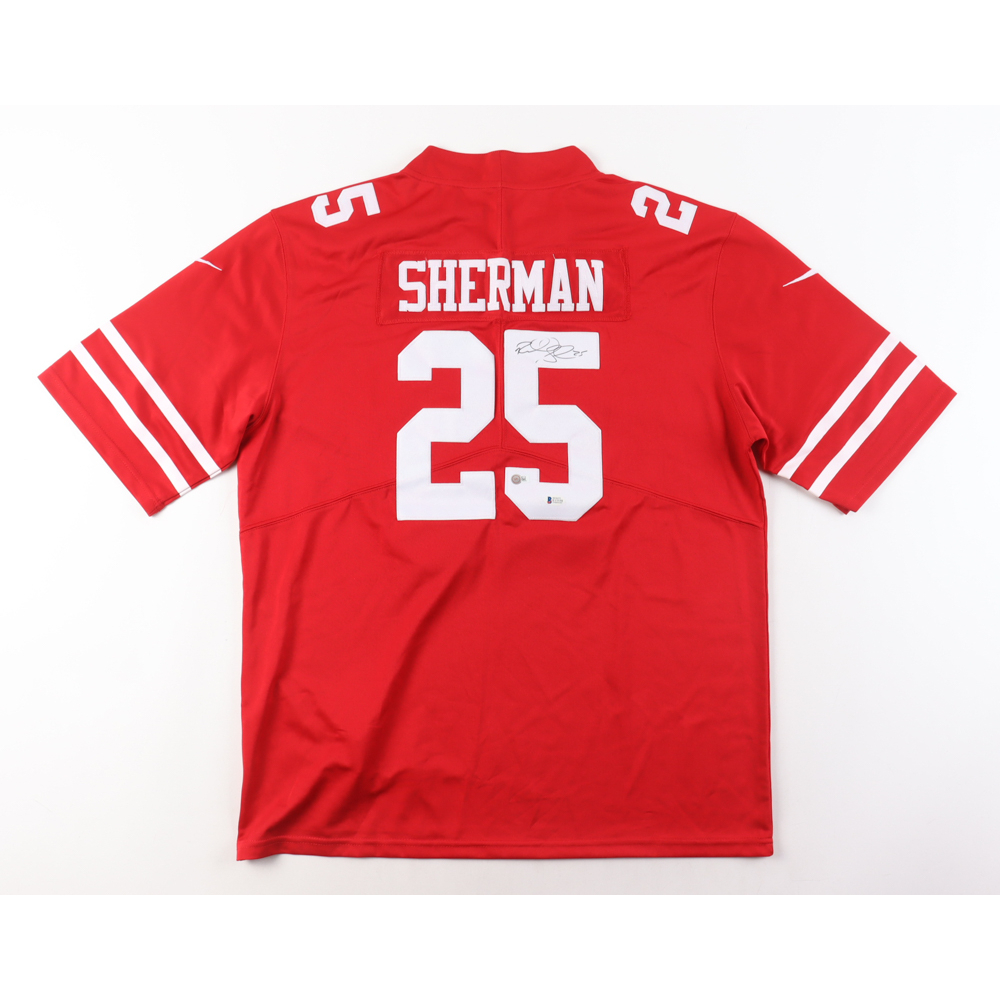 Richard Sherman Signed 49ers Jersey (Beckett) | Pristine Auction