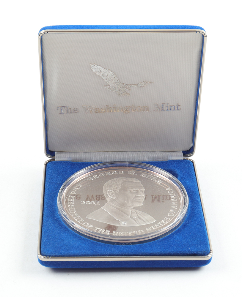 George W. Bush & Al Gore 2001 Washington Mint Giant Half-Pound ...