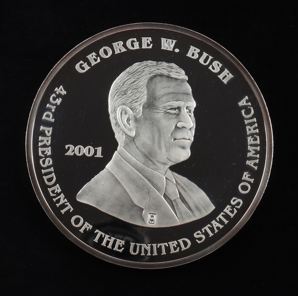 George W. Bush & Al Gore 2001 Washington Mint Giant Half-Pound ...