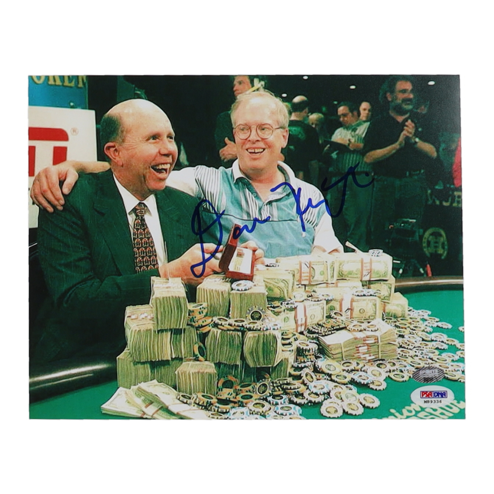 Dan Harrington Signed 8x10 Photo (PSA) | Pristine Auction
