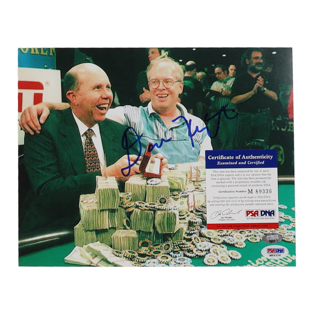 Dan Harrington Signed 8x10 Photo (PSA) | Pristine Auction