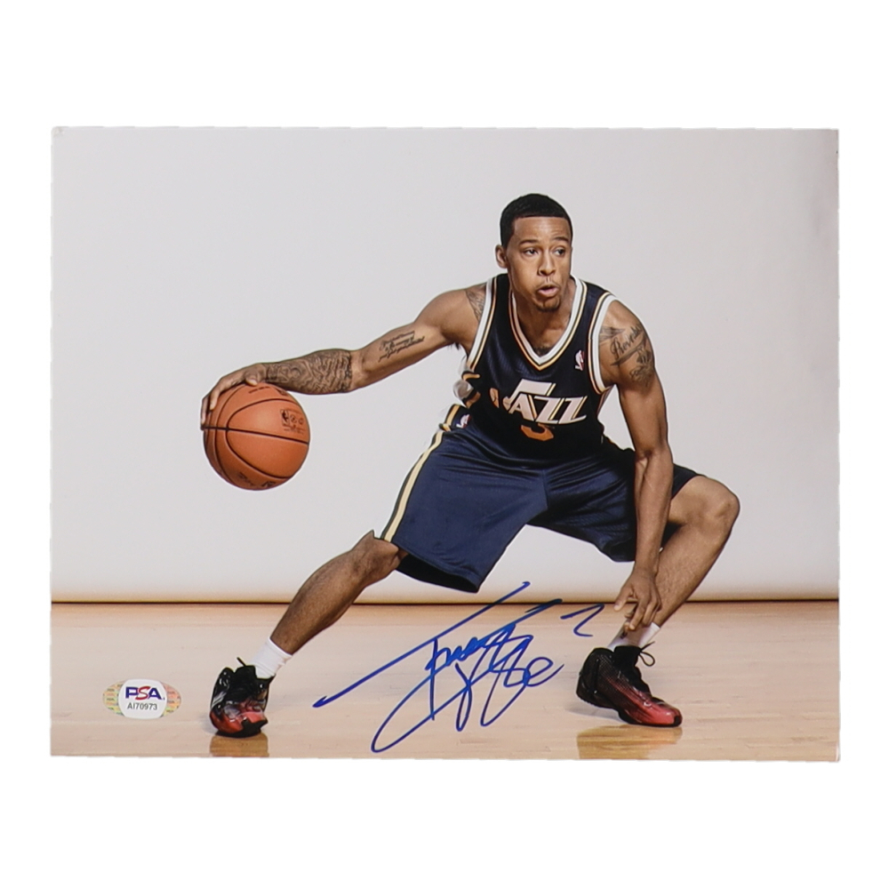 Trey Burke Signed Jazz 8x10 Photo (PSA) | Pristine Auction