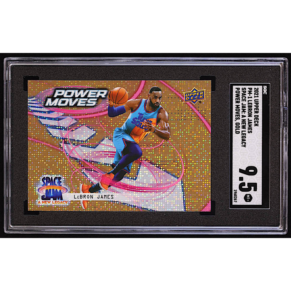 LeBron James 2021 Upper Deck Space Jam A New Legacy Power Moves Mega ...