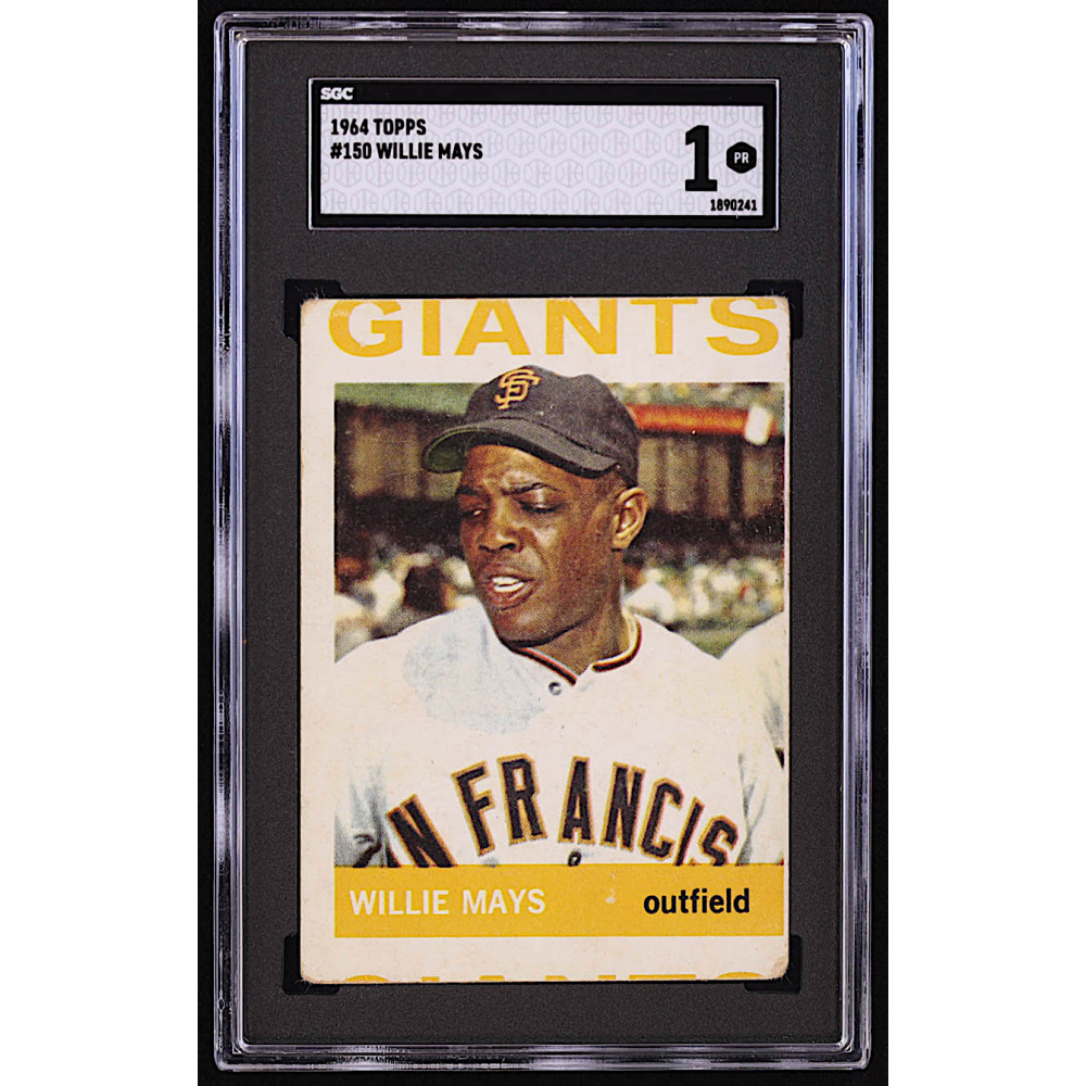 Willie Mays 1964 Topps #150 (SGC 1) | Pristine Auction
