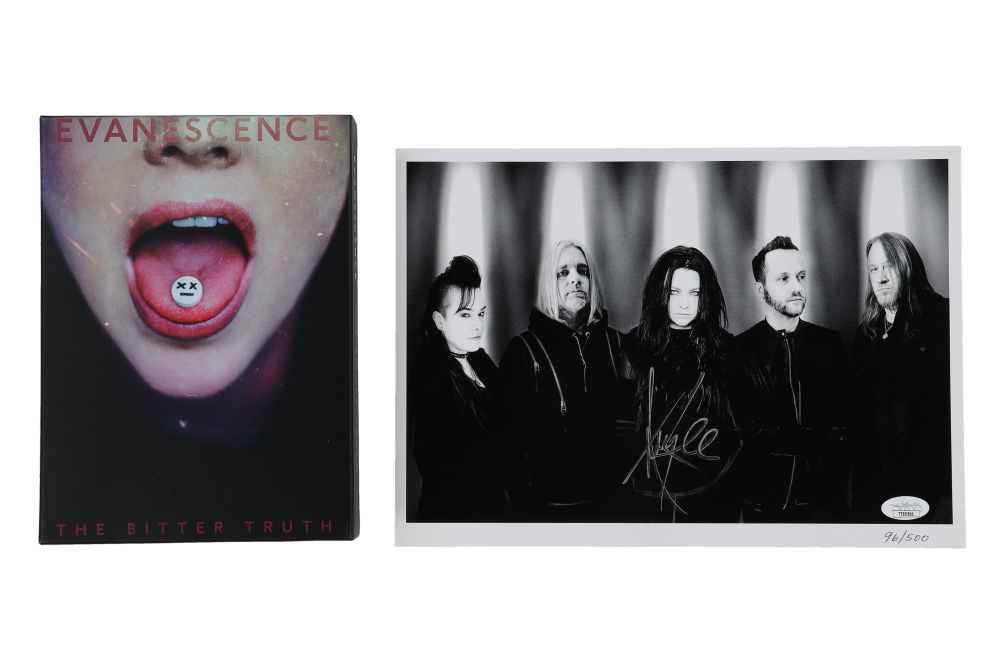 Amy Lee Signed Evanescence "The Bitter Truth" LE 8x10 Photo with ...