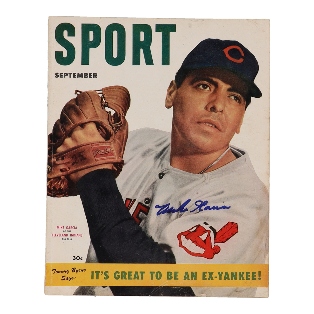 Mike Garcia Signed 1952 "Sport" Magazine (SM) | Pristine Auction
