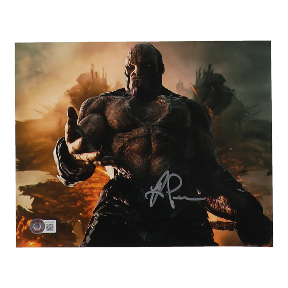 Ray Porter Signed "Zack Snyder's Justice League" 8x10 Photo (Beckett ...