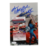 Catherine Bach Signed "Cannonball Run II" 6x10 Photo Inscribed "Love ...