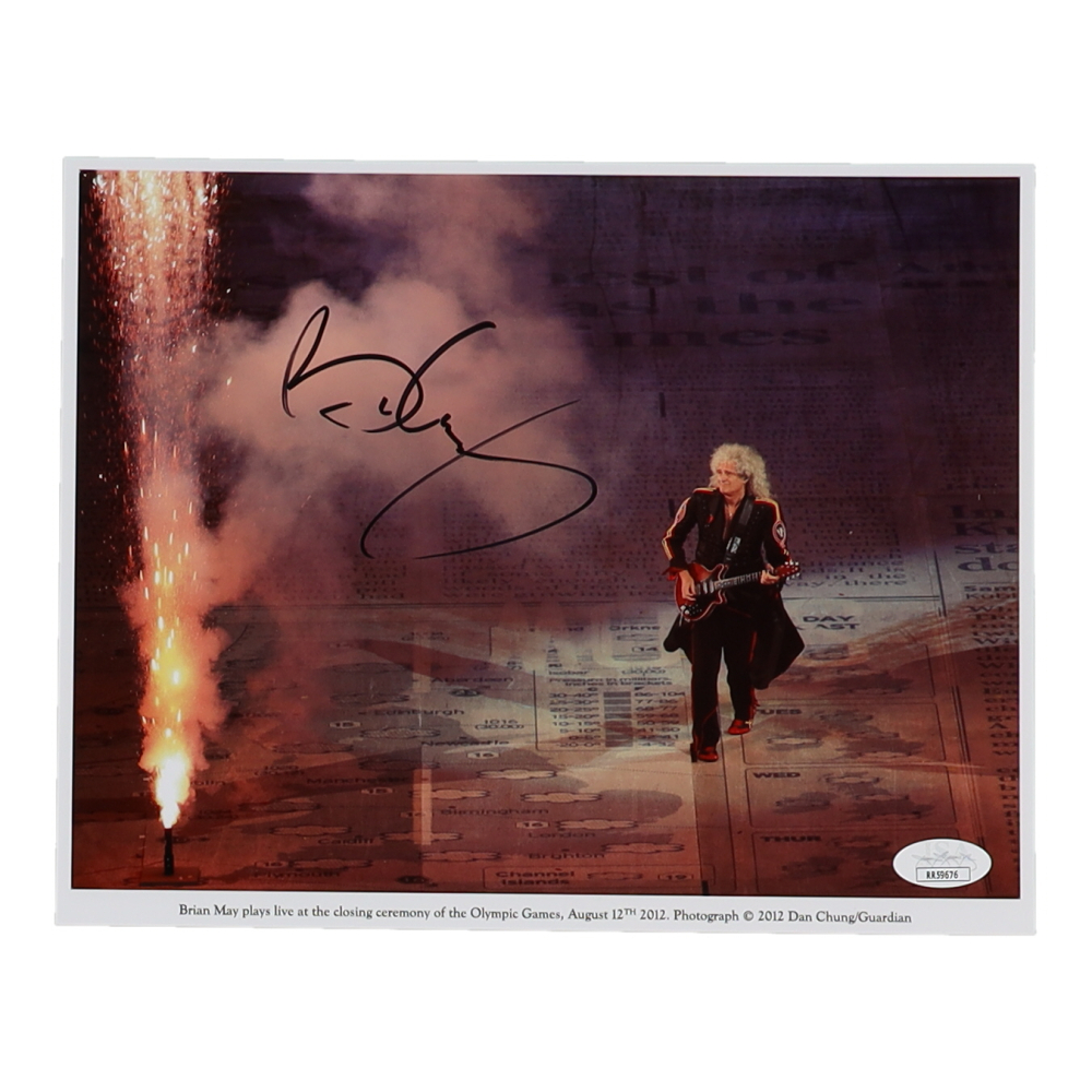 Brian May Signed 8x10 Photo (JSA) | Pristine Auction