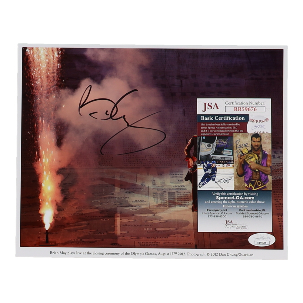 Brian May Signed 8x10 Photo (JSA) | Pristine Auction
