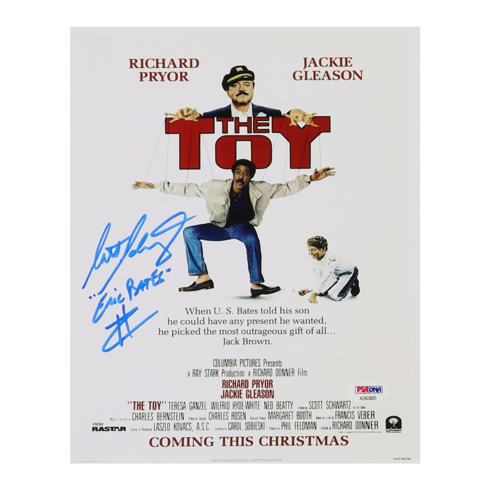 Scott Schwartz Signed "The Toy" 8x10 Photo Inscribed "Eric Bates" (PSA ...