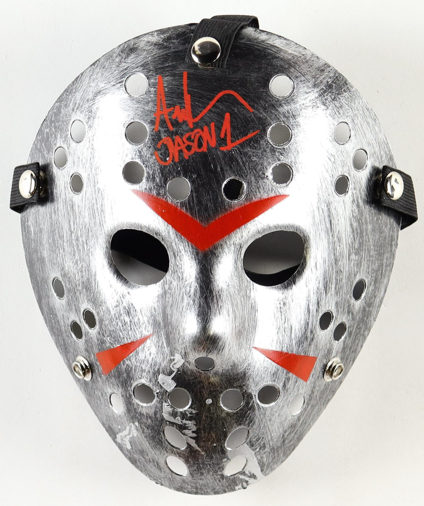Ari Lehman Signed Jason "Friday the 13th" Mask Inscribed "Jason 1 ...