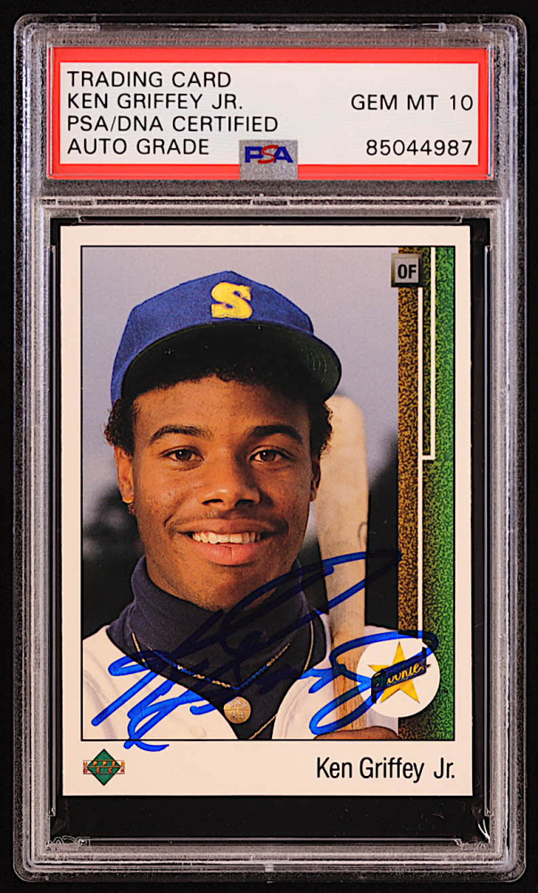 Ken Griffey Jr. 1989 Upper Deck #1 RC (PSA | Auto 10) | Pristine Auction