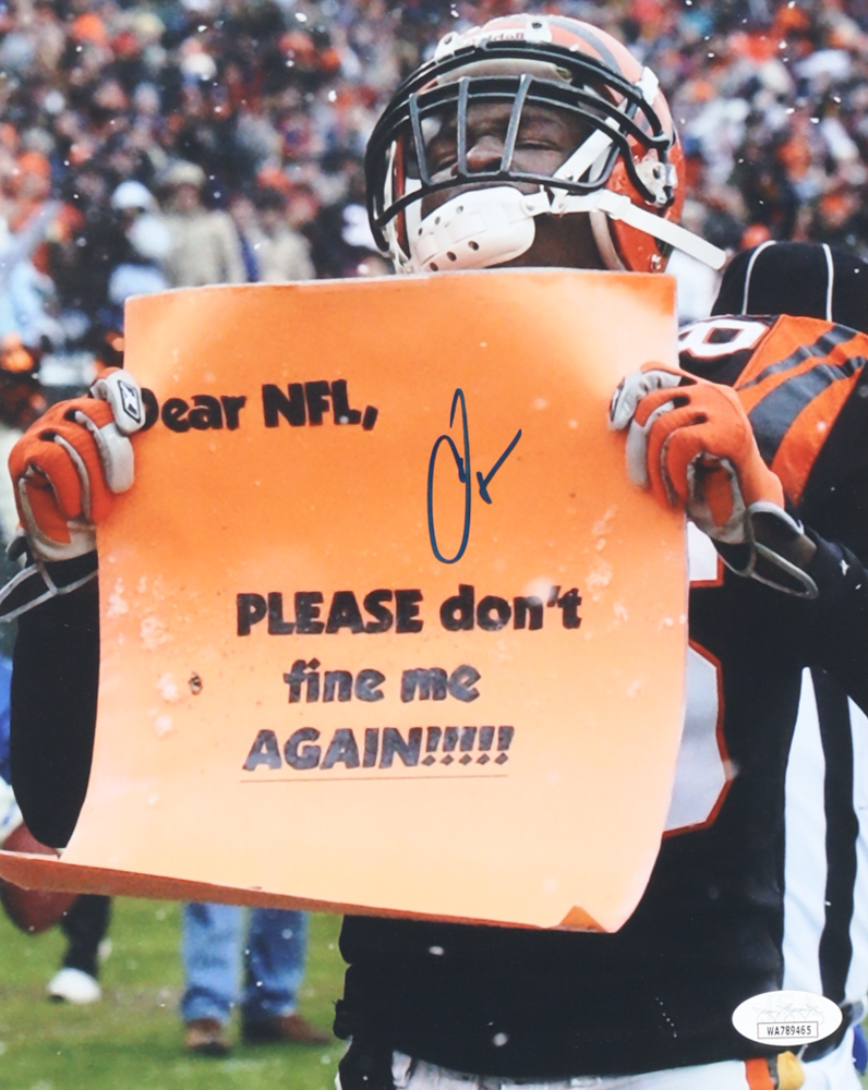 Chad "Ochocinco" Johnson Signed Bengals 8x10 Photo (JSA) | Pristine Auction