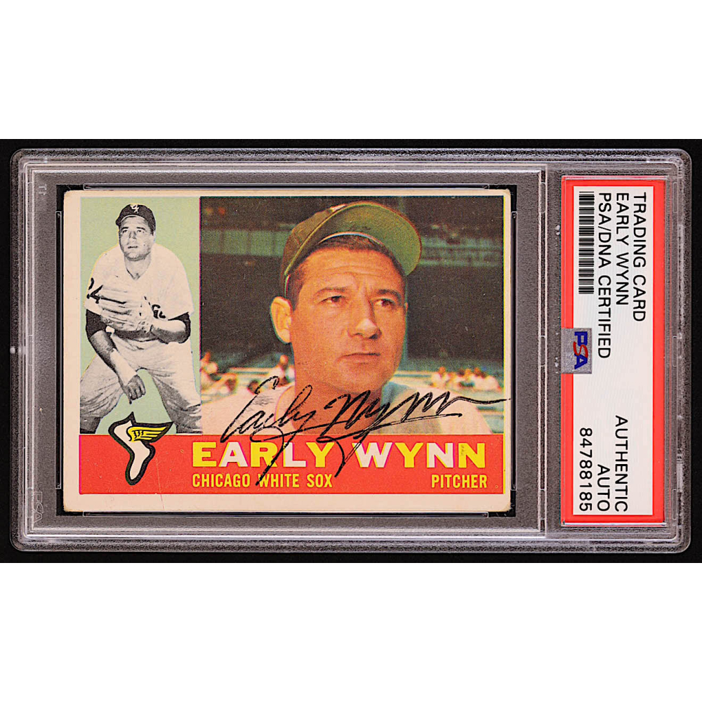 Early Wynn Signed 1960 Topps #1 (PSA) | Pristine Auction