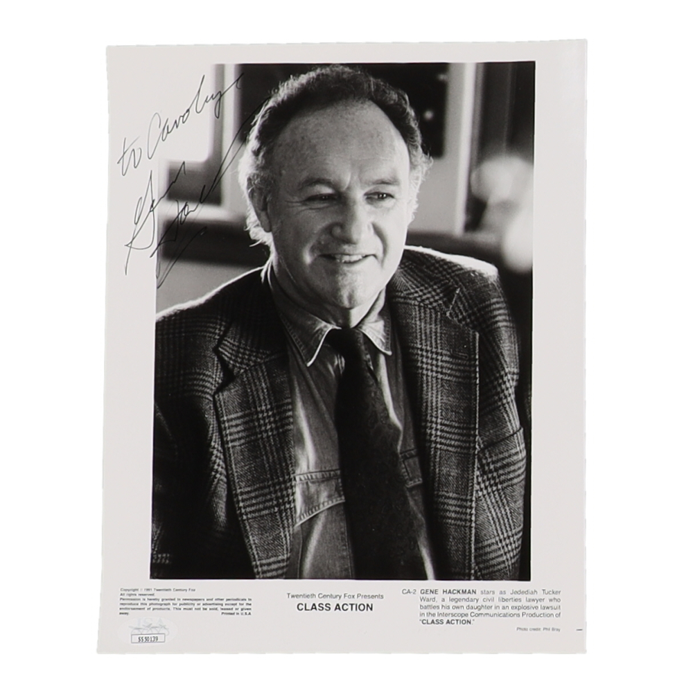 Gene Hackman Signed "Class Action" 8x10 Photo (JSA) | Pristine Auction