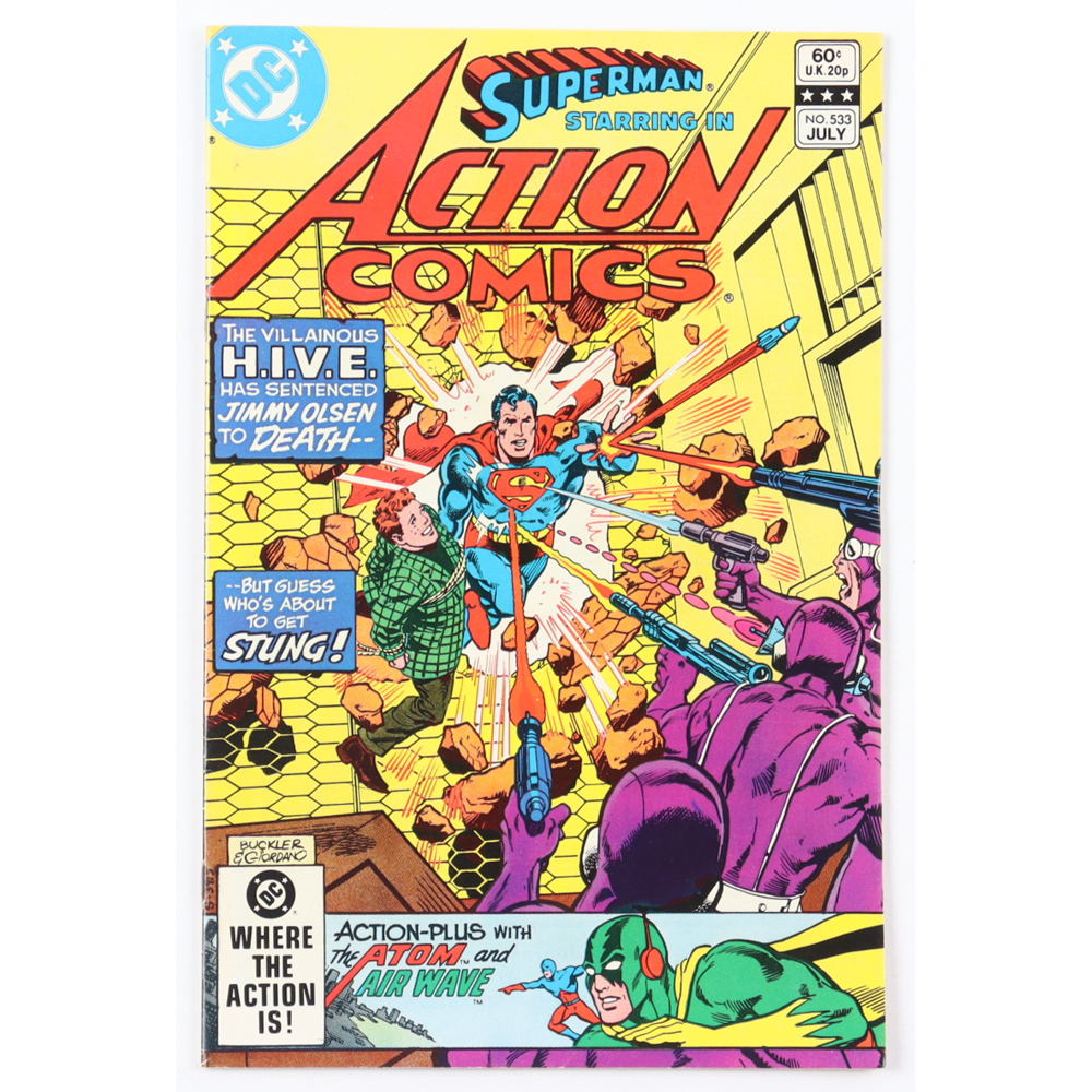 1982 "Action Comics: Superman" #533 DC Comic Book | Pristine Auction