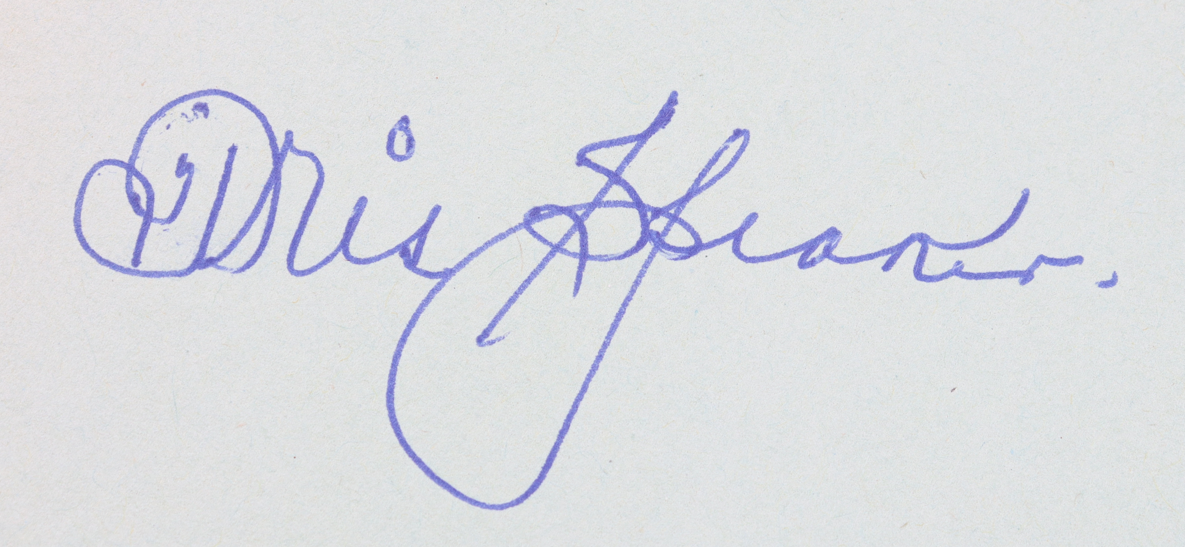 Tris Speaker Signed Vintage Album Page (Beckett) | Pristine Auction