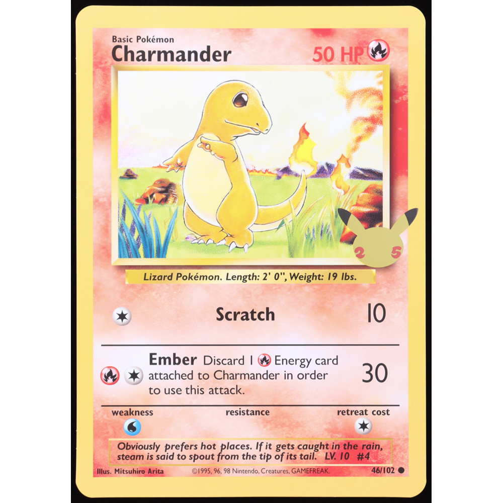 Charmander 2021 Pokemon First Partner Promo Kanto Starter Jumbo Card ...