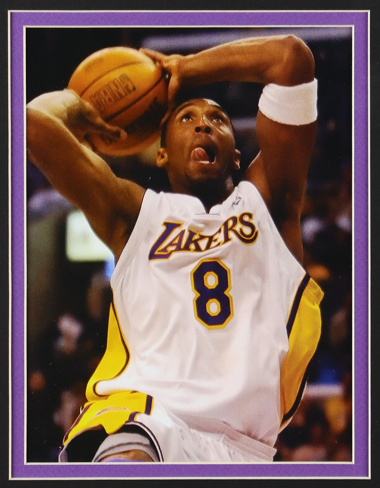 Kobe Bryant Custom Framed Jersey Display with Player Career Stat Pin (2 ...