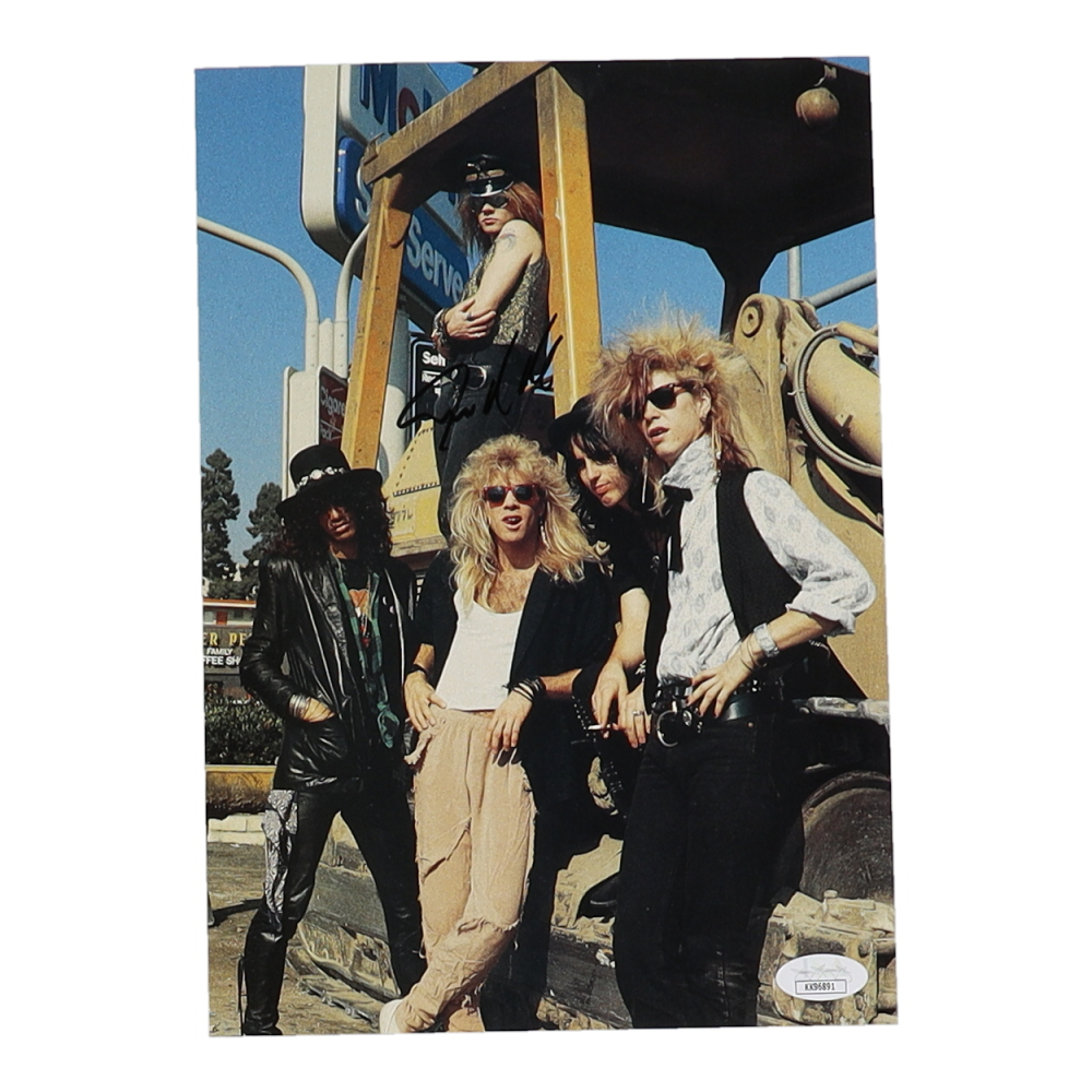 Steven Adler Signed 8x10 Magazine Cut (JSA) | Pristine Auction