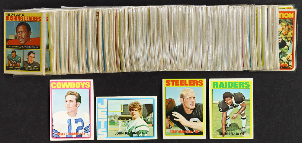 1972 Topps Football Series 1 & 2 Complete Set of (263) Cards with Terry ...