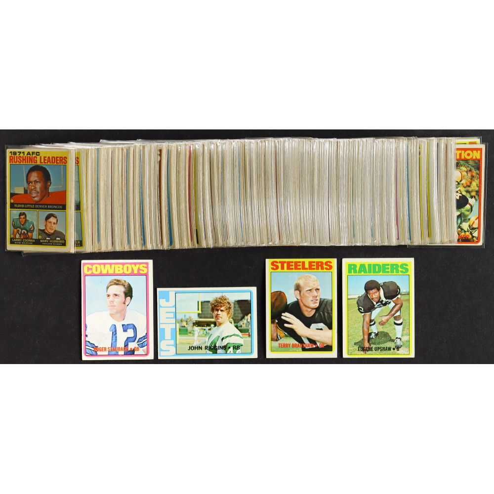 1972 Topps Football Series 1 & 2 Complete Set of (263) Cards with Terry ...