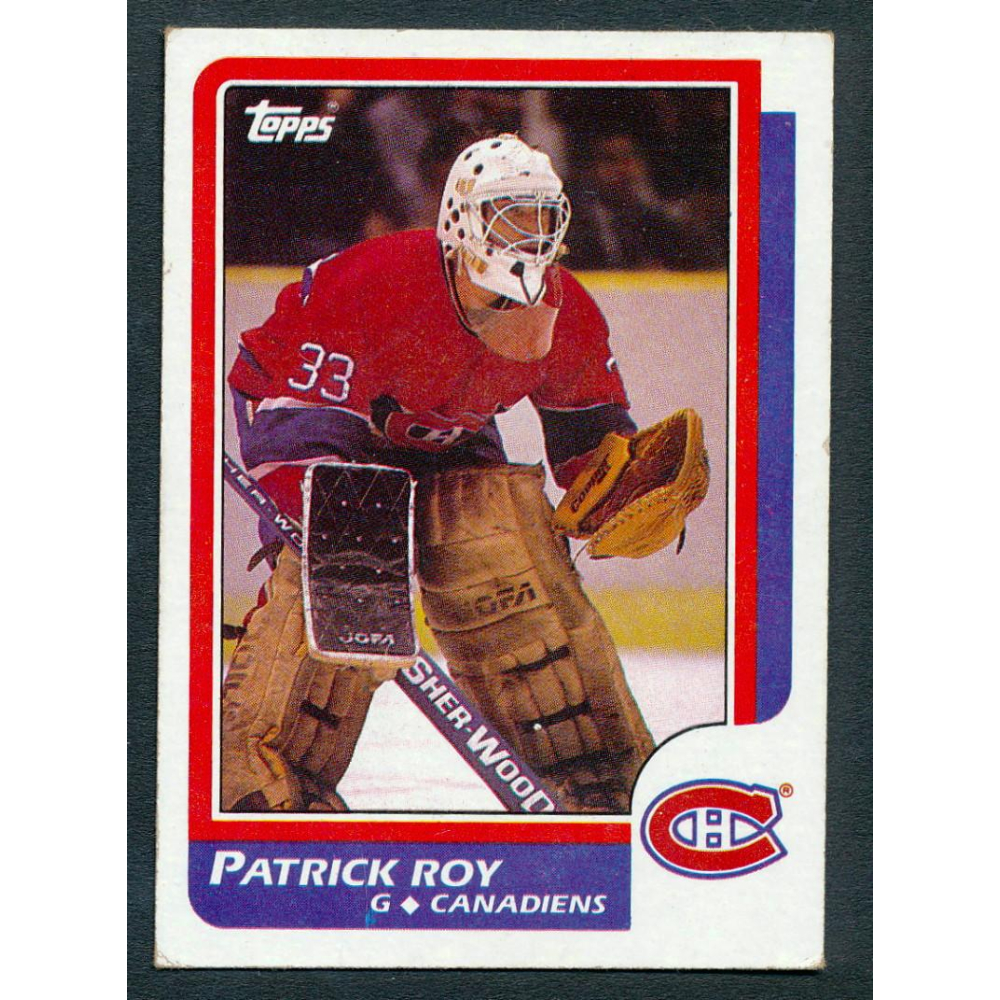 Patrick Roy 1986-87 Topps #53 RC | Pristine Auction