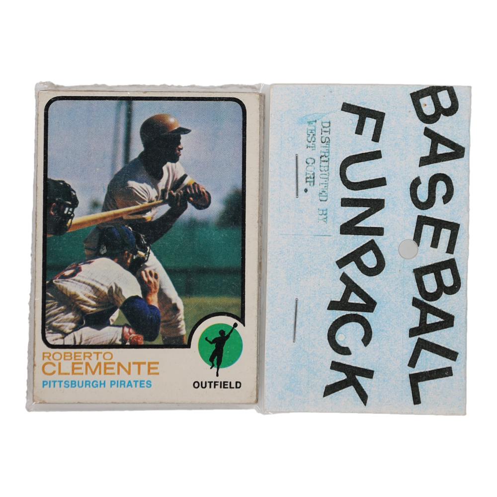 1973 Topps Baseball Fun Pack With (10) Cards | Pristine Auction