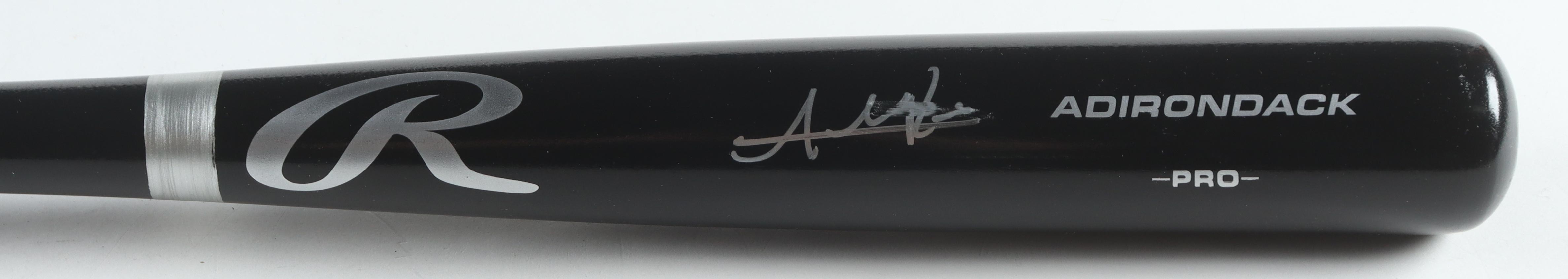 Addison Russell Signed Rawlings Pro Baseball Bat (Schwartz) | Pristine ...