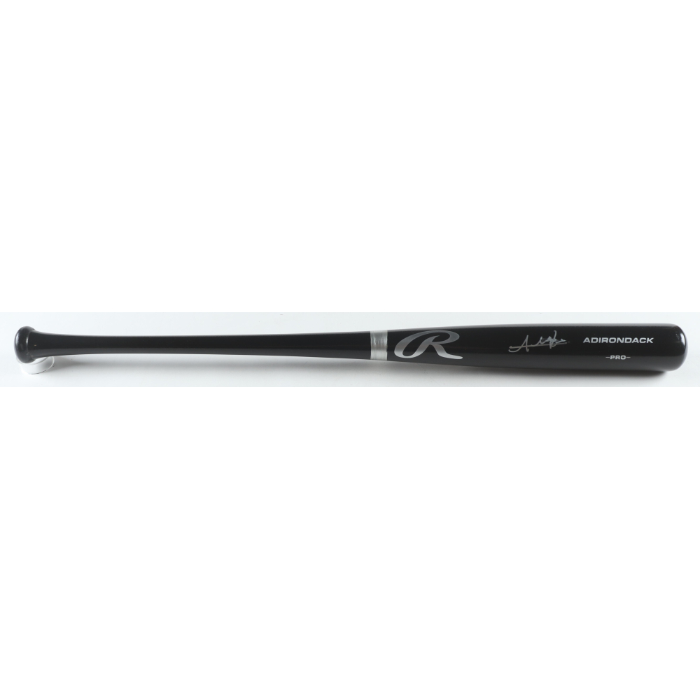 Addison Russell Signed Rawlings Pro Baseball Bat (Schwartz) | Pristine ...