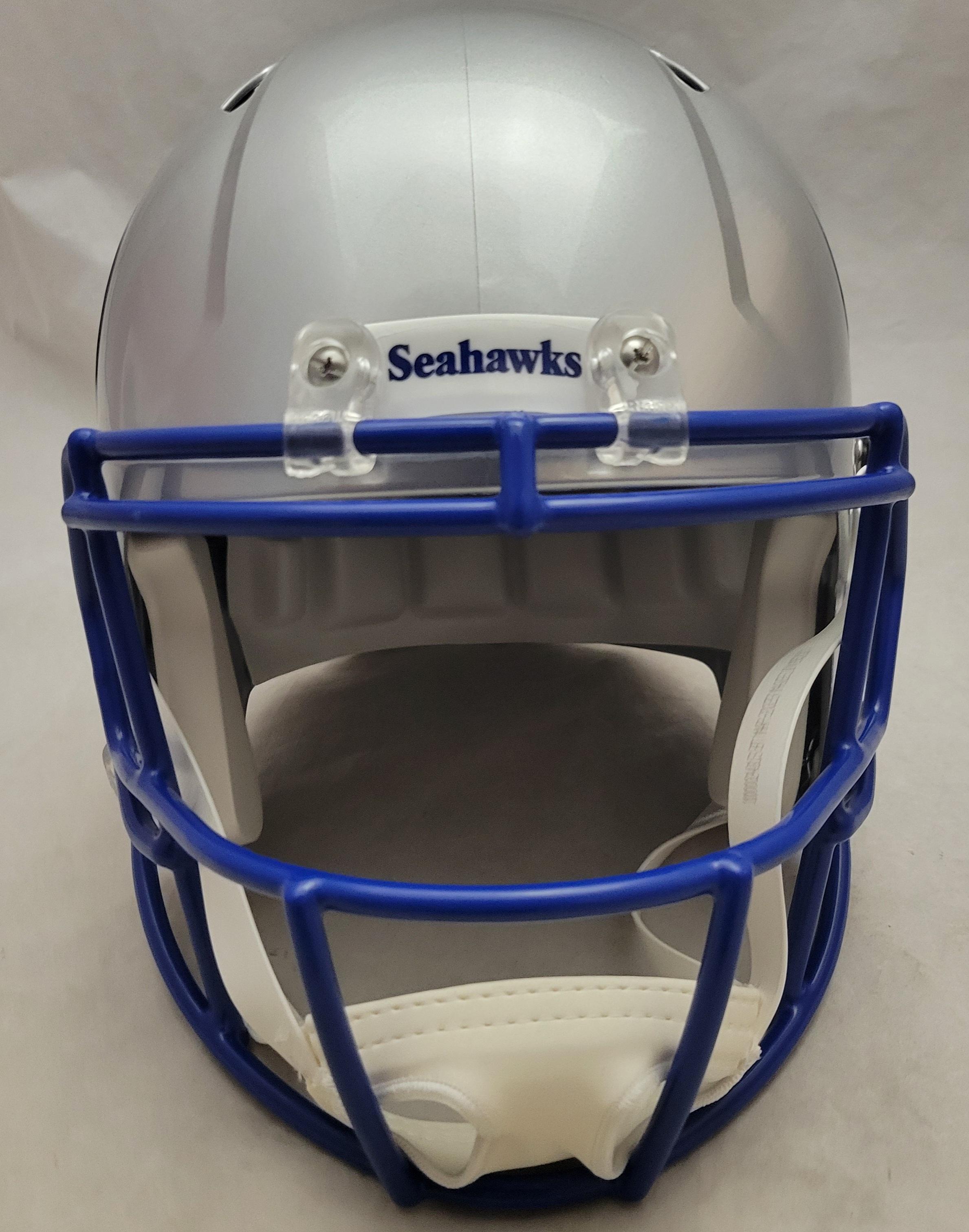 Kenneth Walker III Signed Seahawks Full-Size Throwback Alternate Speed ...