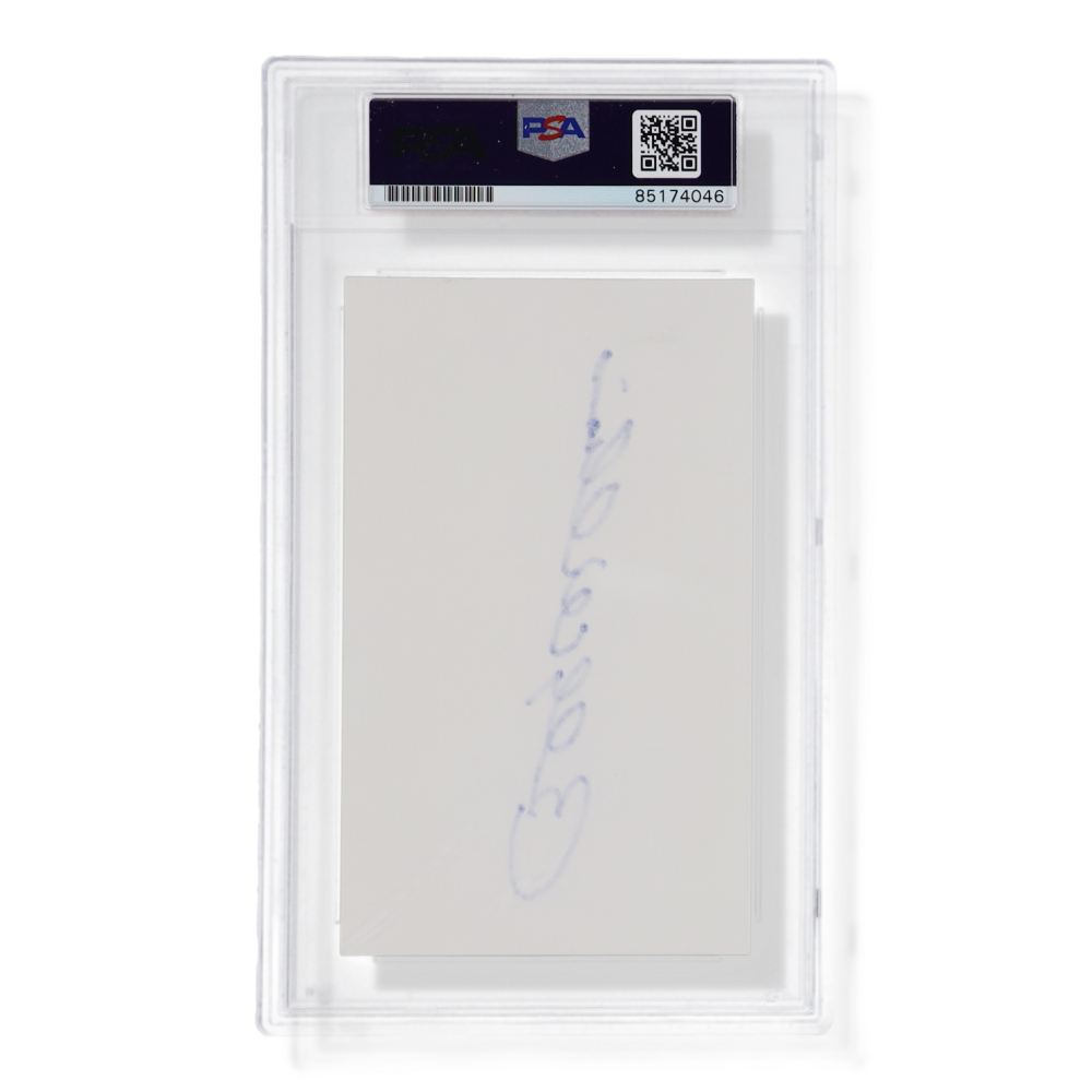 Billy Williams Signed Index Card (PSA) | Pristine Auction