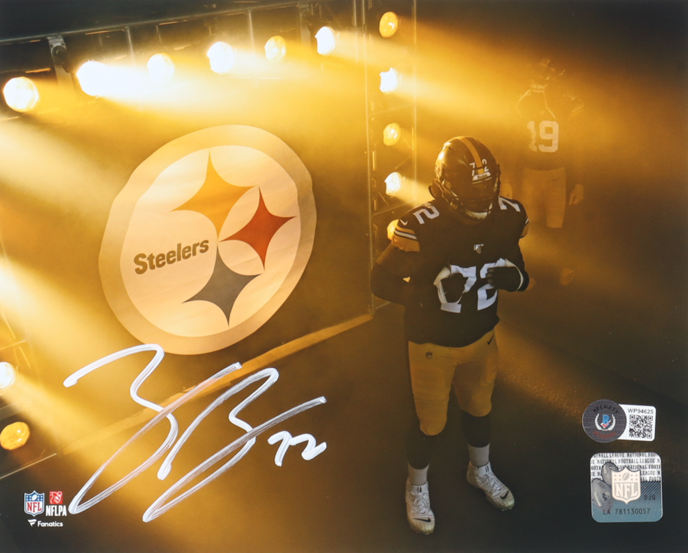 Zach Banner Signed Steelers 8x10 Photo (Beckett) | Pristine Auction