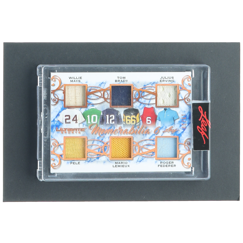 2021 Leaf Ultimate Sport Ultimate Memorablila 6 #UM606 Willie Mays ...