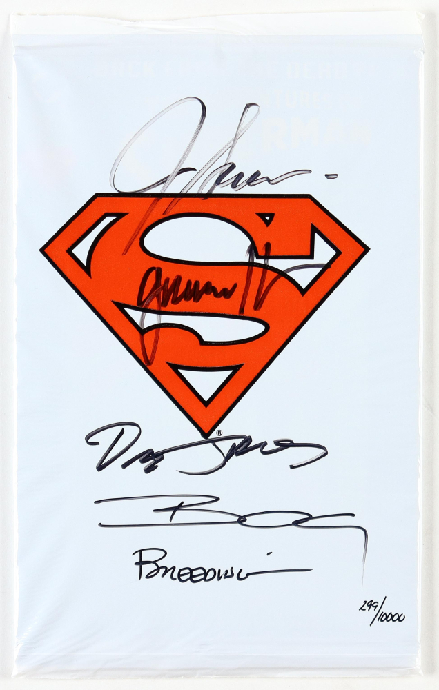 1993 "Adventures Of Superman" #500 DC Comic Book Signed by Jon ...