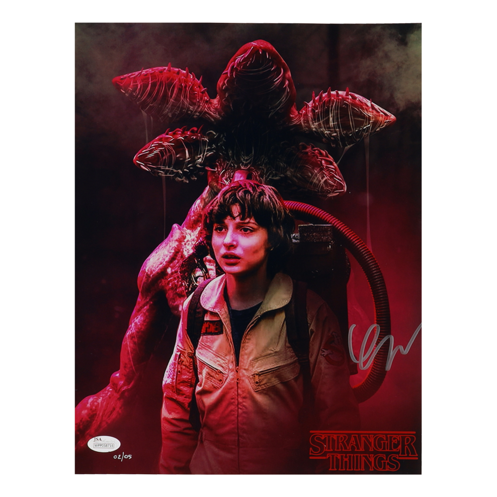 Finn Wolfhard Signed LE "Stranger Things" 11x14 Photo (JSA) | Pristine ...