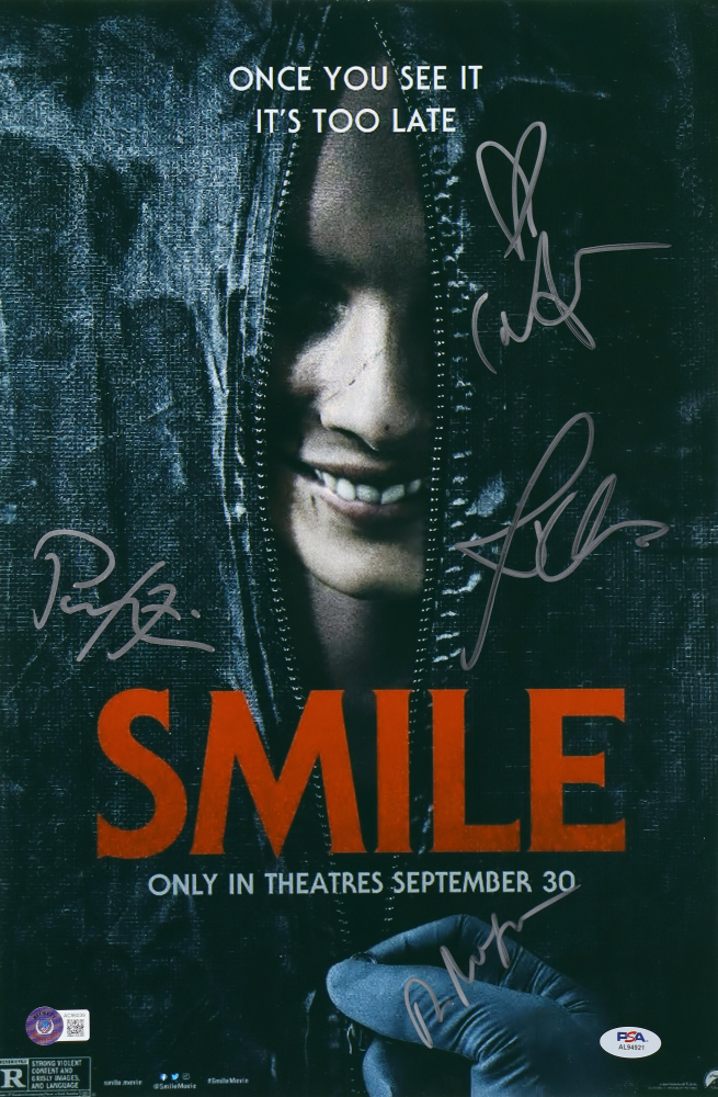 "Smile" 11x17 Photo Cast-Signed By (4) With Caitlin Stasey, Rob Morgan ...