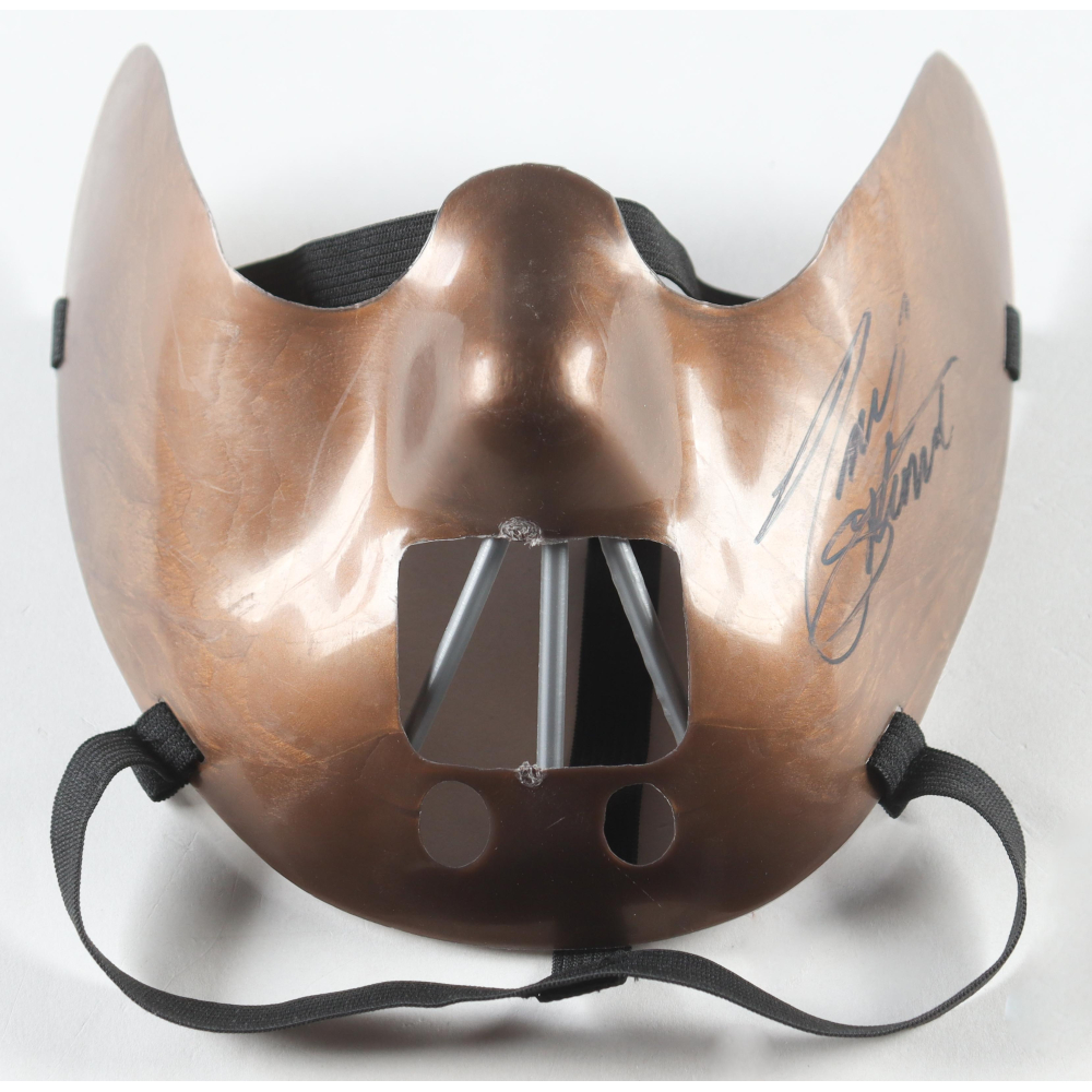 Tony Stewart Signed Hannibal Lecter Replica Mask (NASCAR Foundation ...