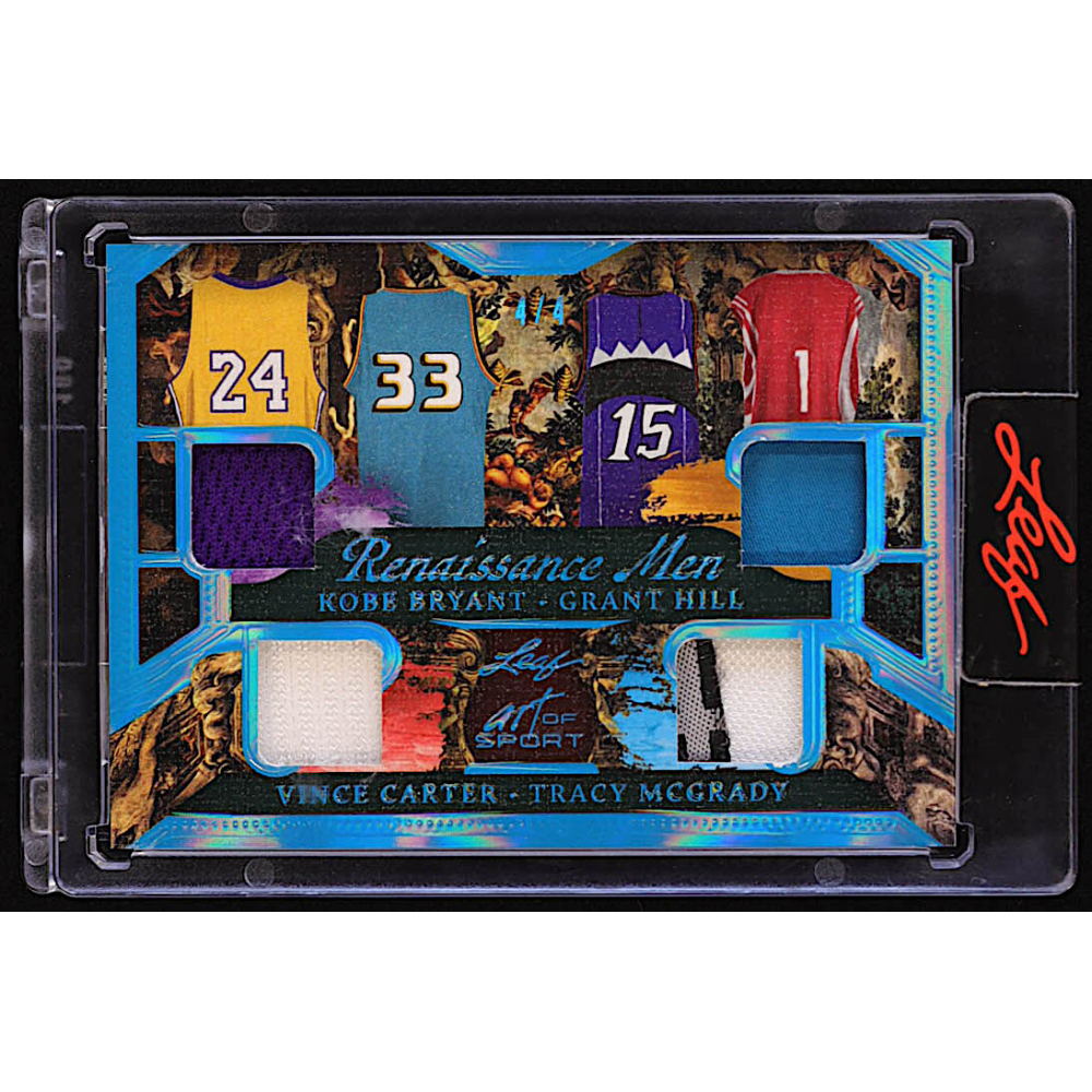 2023 Leaf Renaissance Men Spectrum Blue #RM2 Kobe Bryant / Grant Hill ...