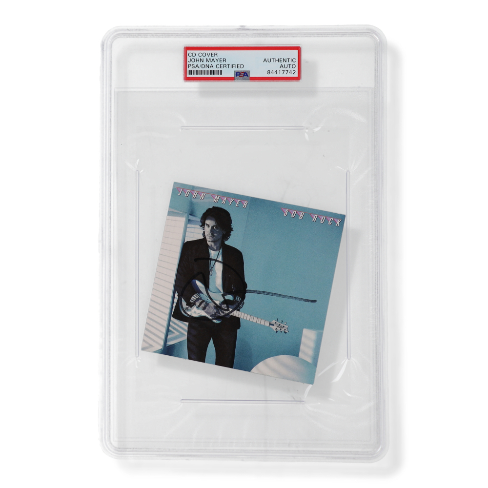 John Mayer Signed "Sob Rock" CD Cover (PSA) | Pristine Auction