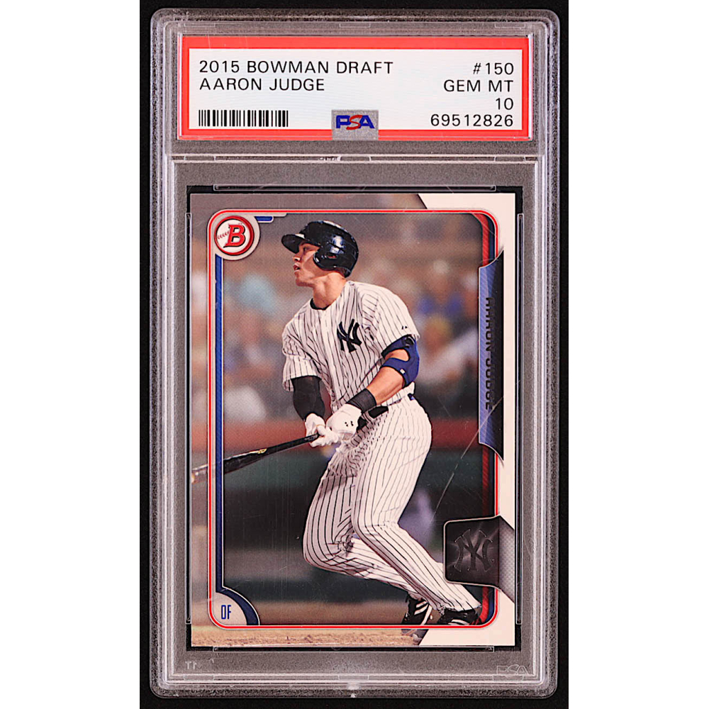 Aaron Judge 2015 Bowman Draft #150 RC (PSA 10) | Pristine Auction