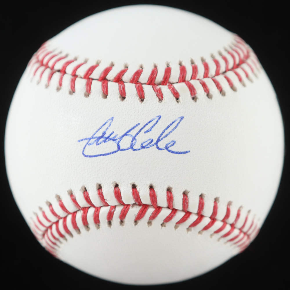 Gerrit Cole Signed OML Baseball with Commemorative 2,000th Strike Out ...