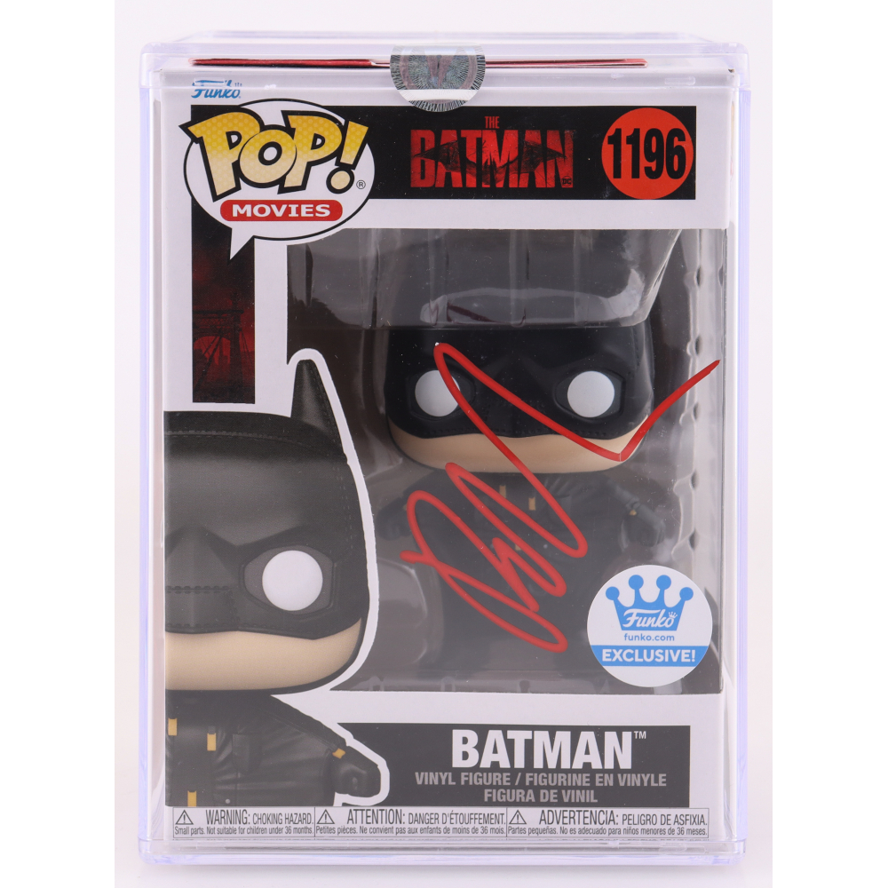 Robert Pattinson Signed "The Batman" #1196 | Funko Exclusive | Funko ...