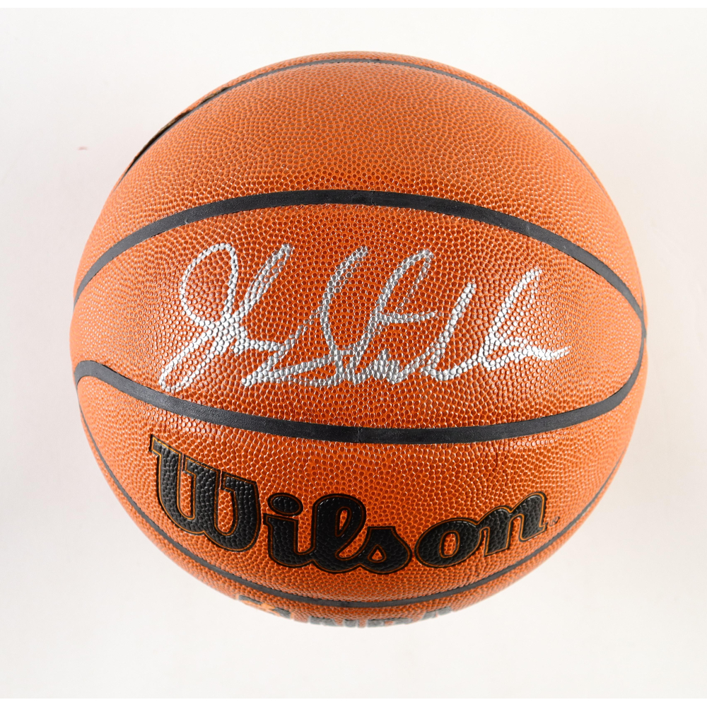 John Stockton Signed NBA Basketball (Beckett) | Pristine Auction
