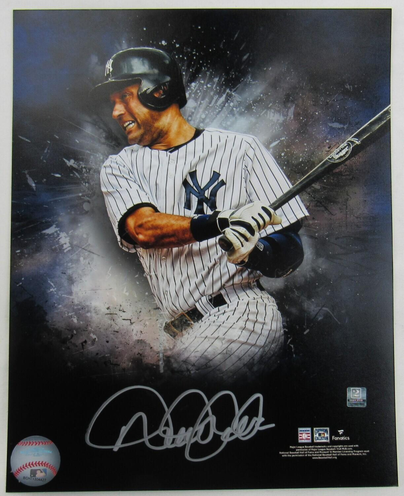 Derek Jeter Signed Yankees 8x10 Photo (Turn 2 Foundation) | Pristine ...