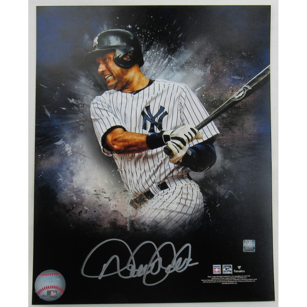 Derek Jeter Signed Yankees 8x10 Photo (Turn 2 Foundation) | Pristine ...