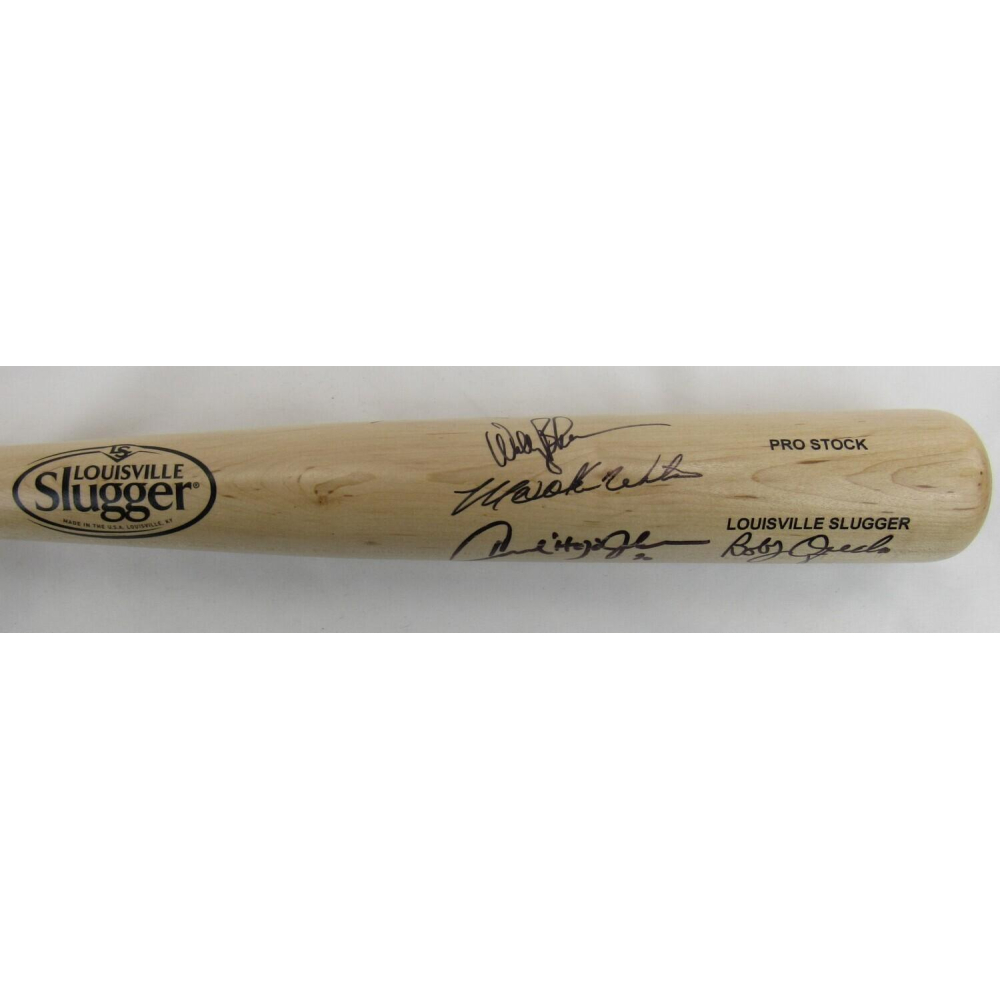 Multi-Signed Louisville Slugger Baseball Bat with (5) Signatures ...