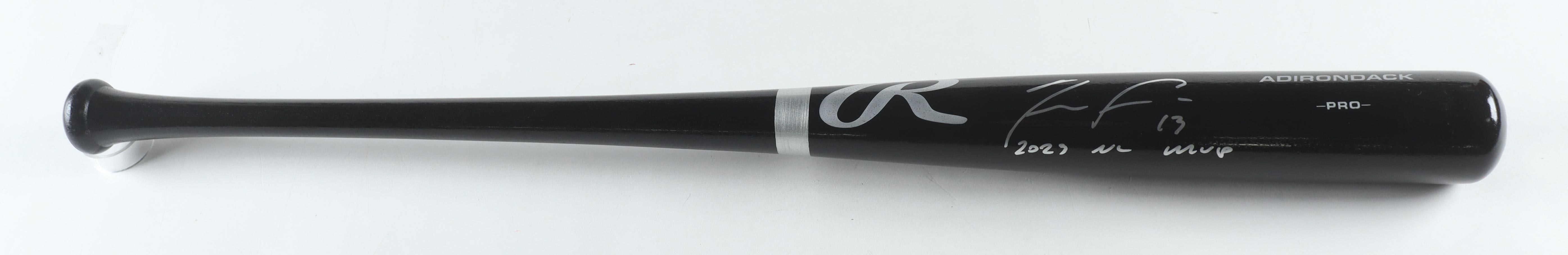 Ronald Acuna Jr. Signed Rawlings Baseball Bat Inscribed "2023 NL MVP ...