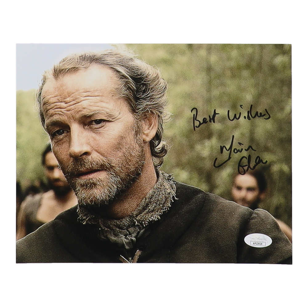 Iain Glen Signed "Game of Thrones" 8x10 Photo Inscribed "Best Wishes ...
